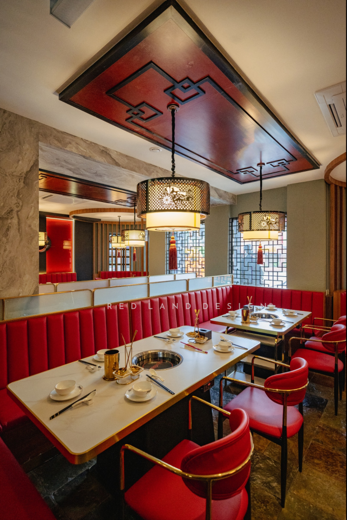 THREE KINGDOMS, MODERN ORIENTAL RESTAURANT INTERIOR DESIGN - RED LAND ...