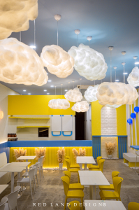 CAFE DESIGN WITH YOUNG & FUN COLORS COMBO - RED LAND DESIGN®